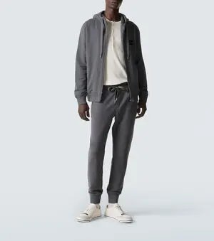 Dolce & Gabbana Cotton Jersey Sweatpants - Grey