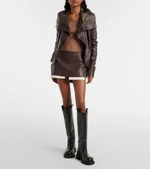 Rick Owens Sl Combo Semi-sheer Top
