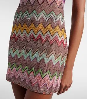 Missoni Zigzag Lame Minidress