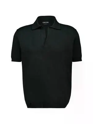 TOM FORD V-neck T-shirt - Green