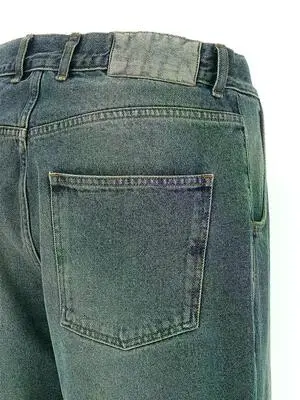 MFPEN Contrast Stitching Straight Leg Jeans