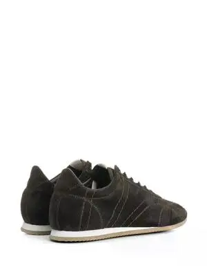TOTEME Suede Lace-up Sneakers - Brown