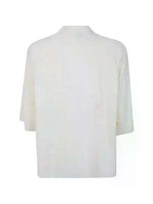 BOBOUTIC Silk Collared Shirt - Neutrals
