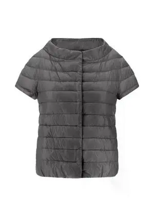 Herno Quilted Short Sleeved Gilet - Grey