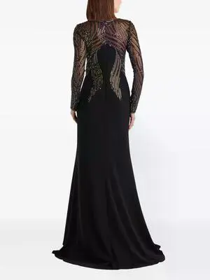 Tadashi Shoji Sequin Embellished Maxi Dress