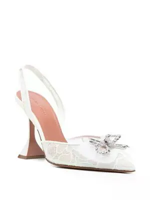 Amina Muaddi Rosie Slingback Pumps