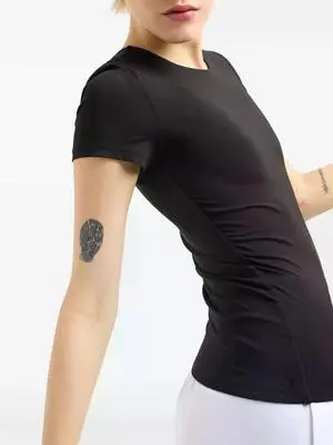 Armani Exchange Logo-embroidered T-shirt