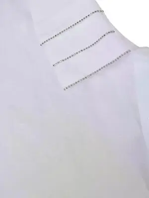 Peserico Sleeveless Shirt With Pleated Back