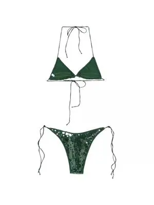 Oseree Marylin Sequinned Bikini