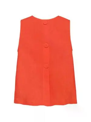ERES Sleeveless Top With Round Neck