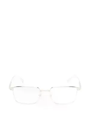 Cartier Rectangle-frame Glasses - Silver