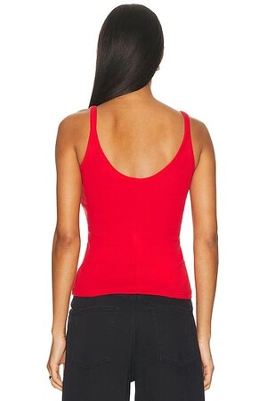 GRLFRND U-neck Tank - Red