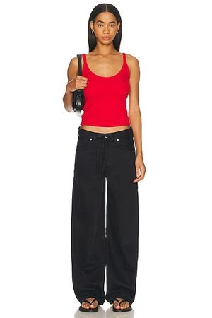 GRLFRND U-neck Tank - Red
