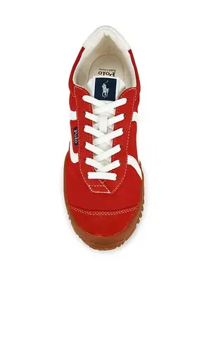 Polo Ralph Lauren Nappa Leather Low Top Sneakers
