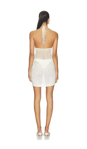 I.AM.GIA Kaci Mini Dress Crochet Halterneck
