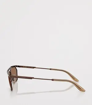 Dolce & Gabbana Rectangular Metal Sunglasses
