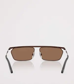 Dolce & Gabbana Rectangular Metal Sunglasses