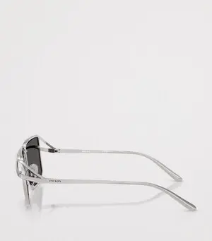 Prada Metal Runway Sunglasses