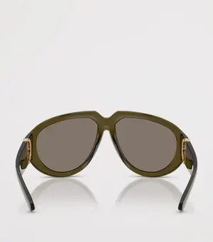 Burberry Pilot Sunglasses - Green