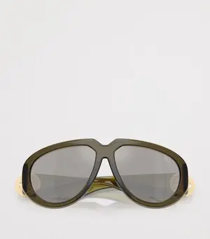 Burberry Pilot Sunglasses - Green