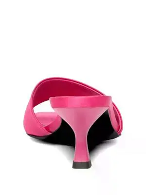 Moschino Heart Detail Heeled Sandals