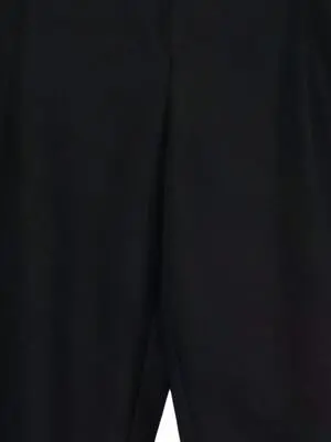 Maison Kitsuné Pleated Cropped Trousers