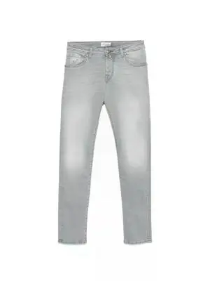 JACOB COHЁN Nick Slim Five-pocket Jeans - Grey