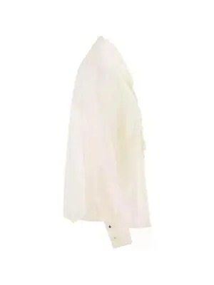 Max Mara Embroidered Silk Shirt