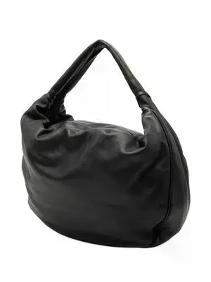 Loewe 2009 Leather Padlock Calle Hobo Bag