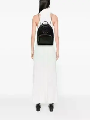 Gucci 2000-2015 Pebbled Calfskin Soho Chain Backpack