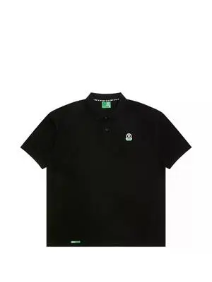 AAPE BY *A BATHING APE Print Polo Shirt - Black