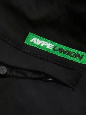 AAPE BY *A BATHING APE Cargo Logo Shorts - Black