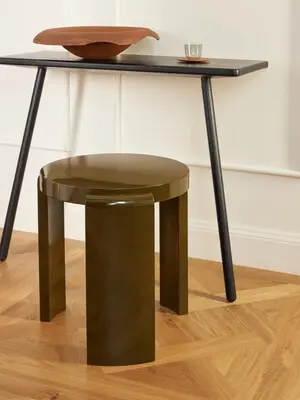 LOUISE ROE Spina Beechwood Stool