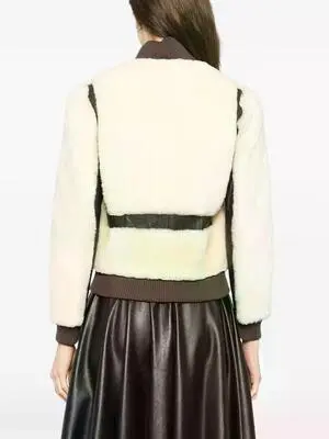 Chloé Leather Bomber Jacket
