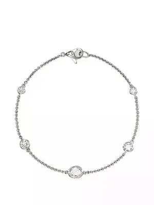John Hardy Diamond Station Bracelet - Silver