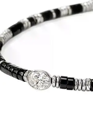 John Hardy Heishi Diamond Bracelet