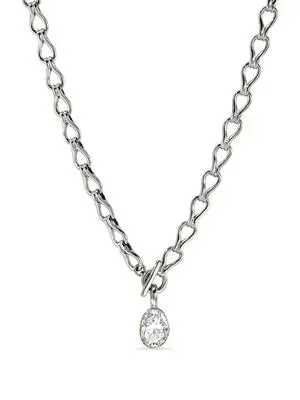 John Hardy Lovestruck™ Diamond Oval Pendant Necklace