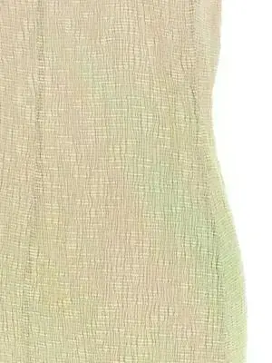 Magda Butrym Ruffled Mini Dress - Neutrals