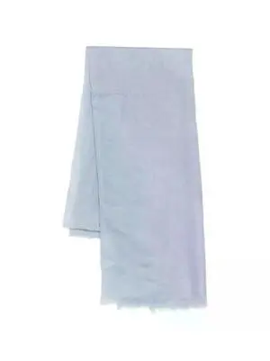 N.peal Ultrafine Pashmina Shawl - Blue
