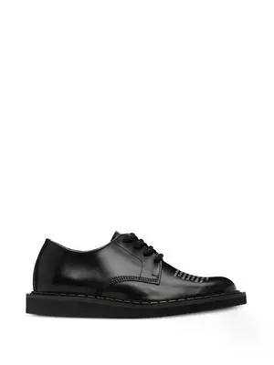 GEORGE COX Text-print Derby Shoes
