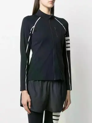 Thom Browne Compression Zip-up 4-bar Jacket