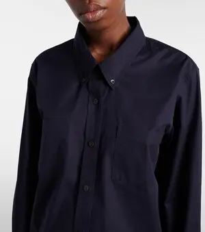 Dries Van Noten Oversized Cotton Poplin Shirt
