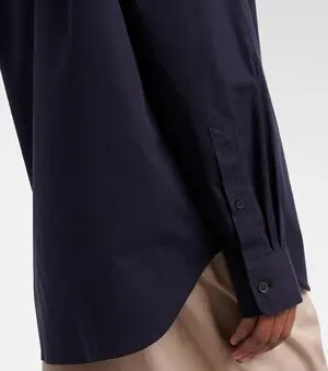 Dries Van Noten Oversized Cotton Poplin Shirt