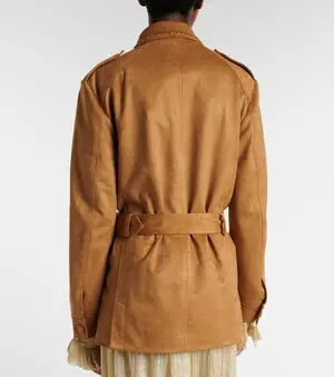 XU ZHI Studded Belted Field Jacket