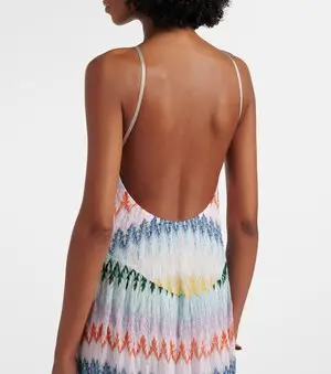 Missoni Halterneck Lame Maxi Dress