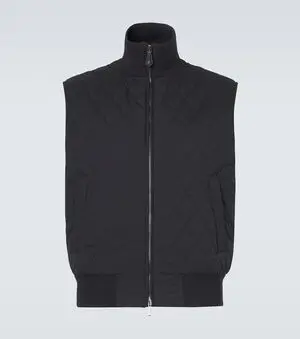 Loro Piana Hopton Quilted Vest - Blue