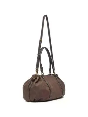 Liu Jo Large Drawstring Shoulder Bag With Charm Detail - Brown