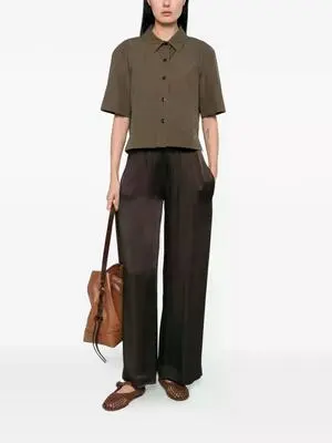 MARGARET HOWELL Cropped Pocket Shirt