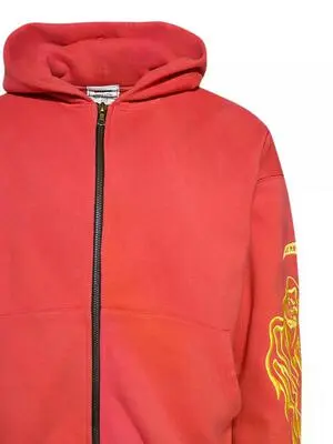 WARREN LOTAS Serenity Reaper Zip-up Hoodie - Red