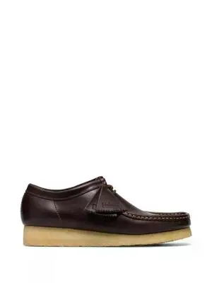 Clarks Wallabee Lace-up Leather Boots - Brown